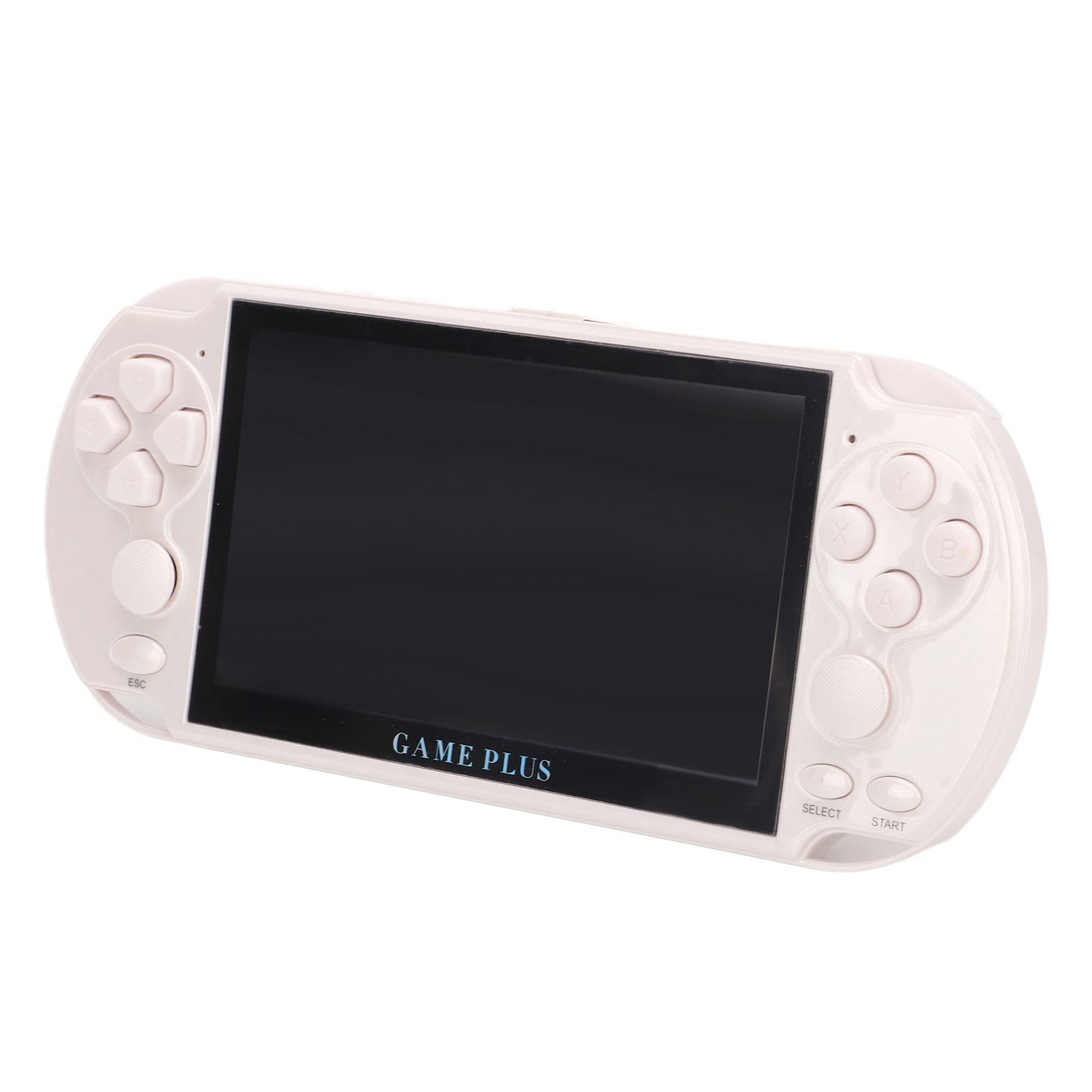 Yadoo 5.1in Handheld Game Console, Portable Dual Joystick Game Console Support Video Music Photo Electric Book Recorder, Retro Video Game Console, 32GB RAM, USB Rechargeable