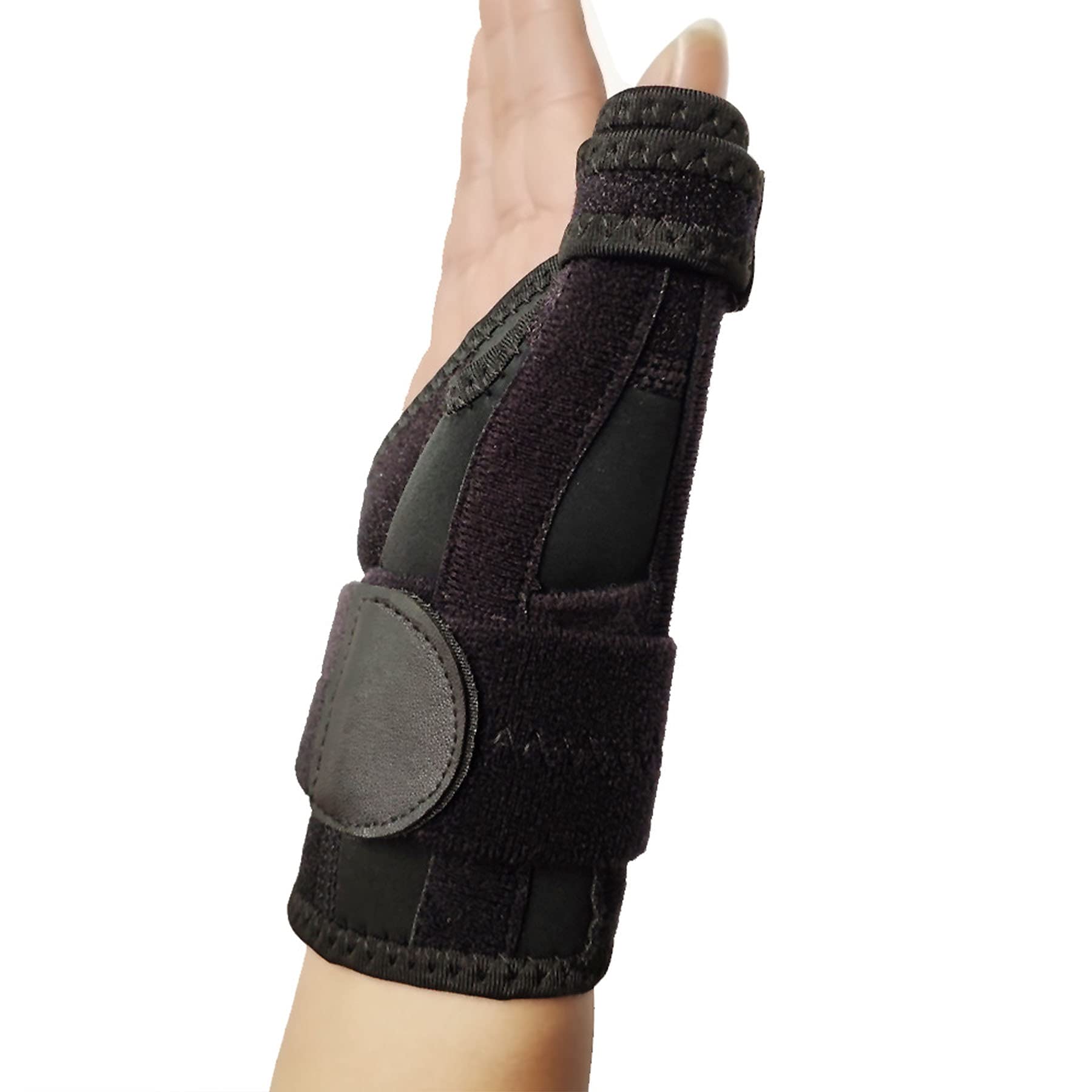 WILLQ Thumb Splint Brace Thumb Stabilizer Helps Relieve Arthritis Tendonitis Tenosynovitis Stable sprained Trigger Finger Mommy Thumb Pain Injury Relief Brace Breathable Thumb Splint
