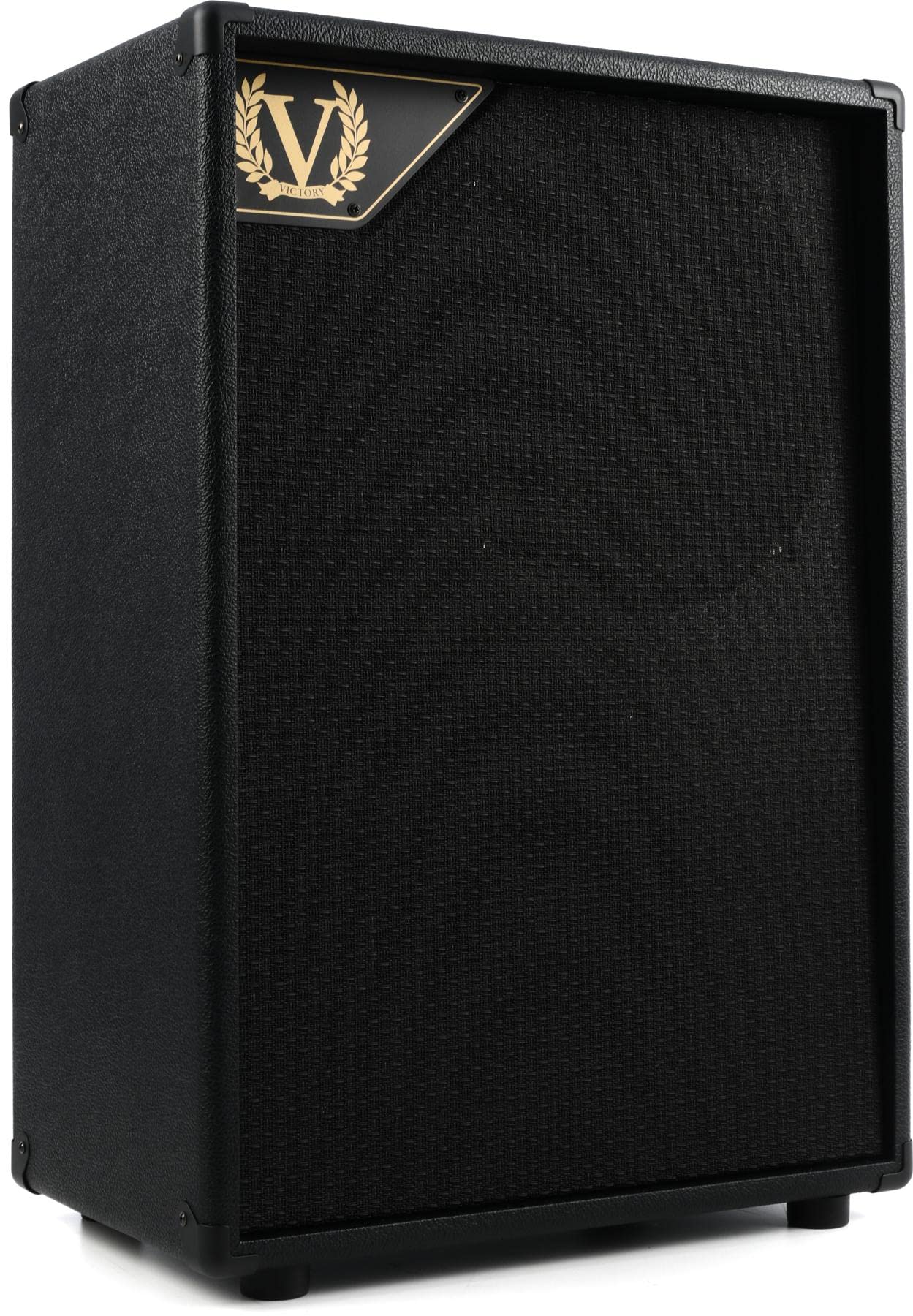 Victory Amplification V212-VH 60-watt 2 x 12-inch Compact Vertical Extension Speaker Cabinet - Black