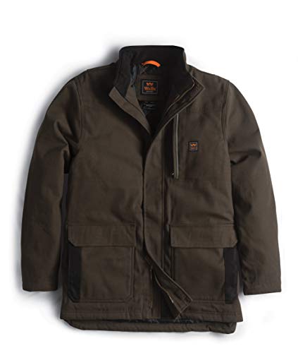 Walls Men's Size Super Duck Insulated Coat, bark Brown, Extra Tall