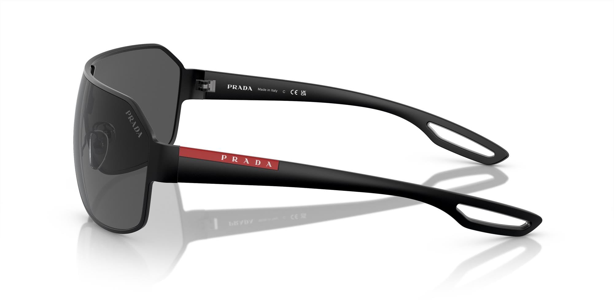 Prada Linea Rossa Men's 0PS 52QS Black Rubber/Grey