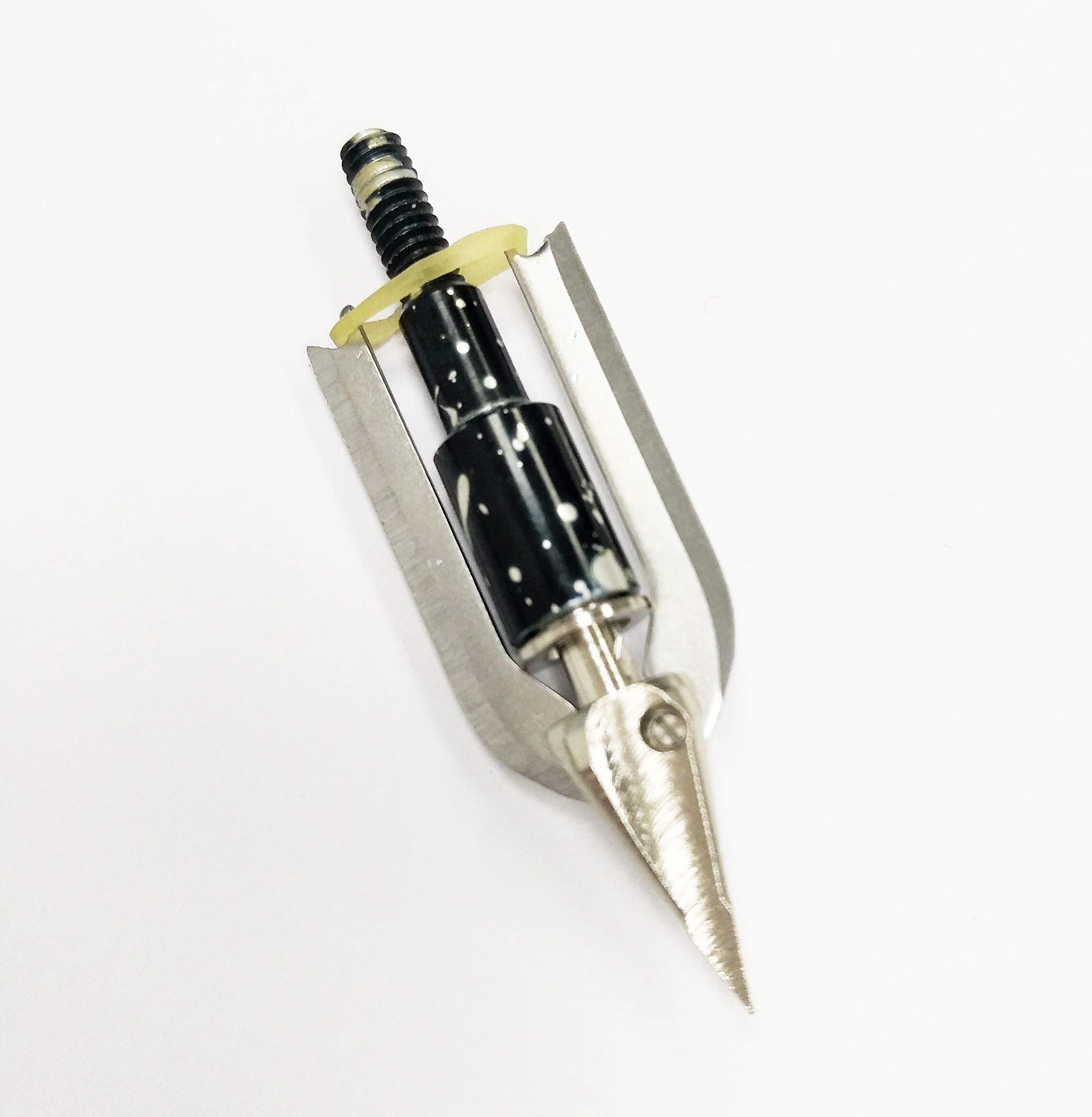 Savage Village Blood-Rocket Broadhead 2/3 Blade 100 Grain Expandable Cut Diameter 2" Rotating Hunting Arrowhead Archery Points 6 broadheads/lot
