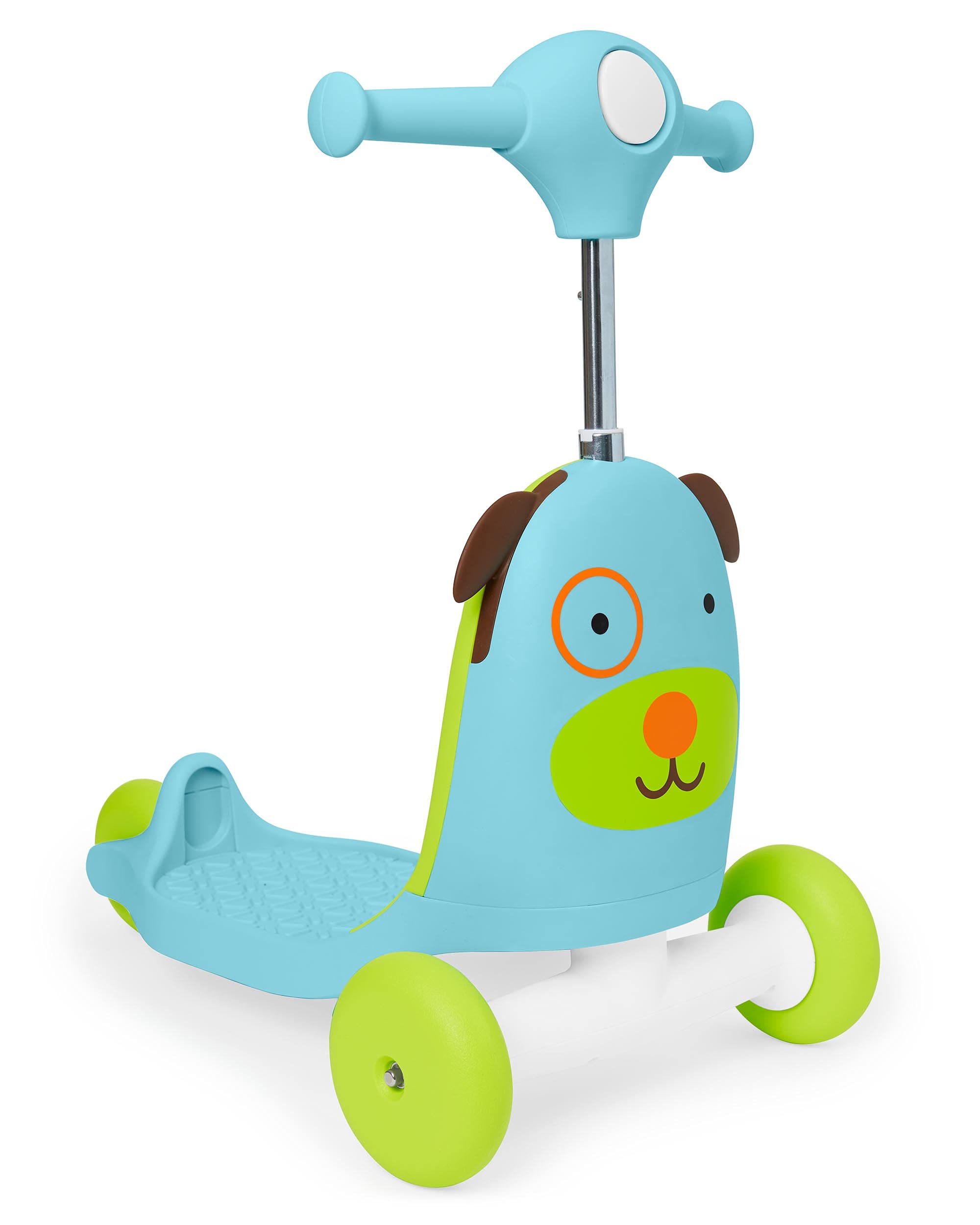 Skip Hop 3-in-1 Baby Activity Push Walker to Toddler Scooter, Zoo Dog