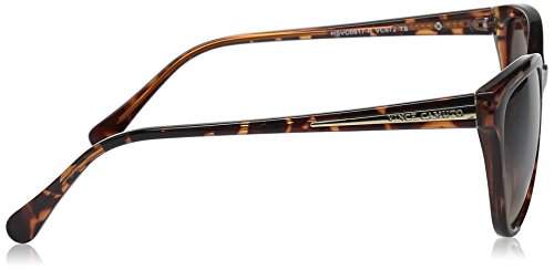Vince Camuto womens Vc672 Classic Cat Eye UV Protective Sunglasses Luxe Gifts for Women 54 mm, Tortoise, mm US