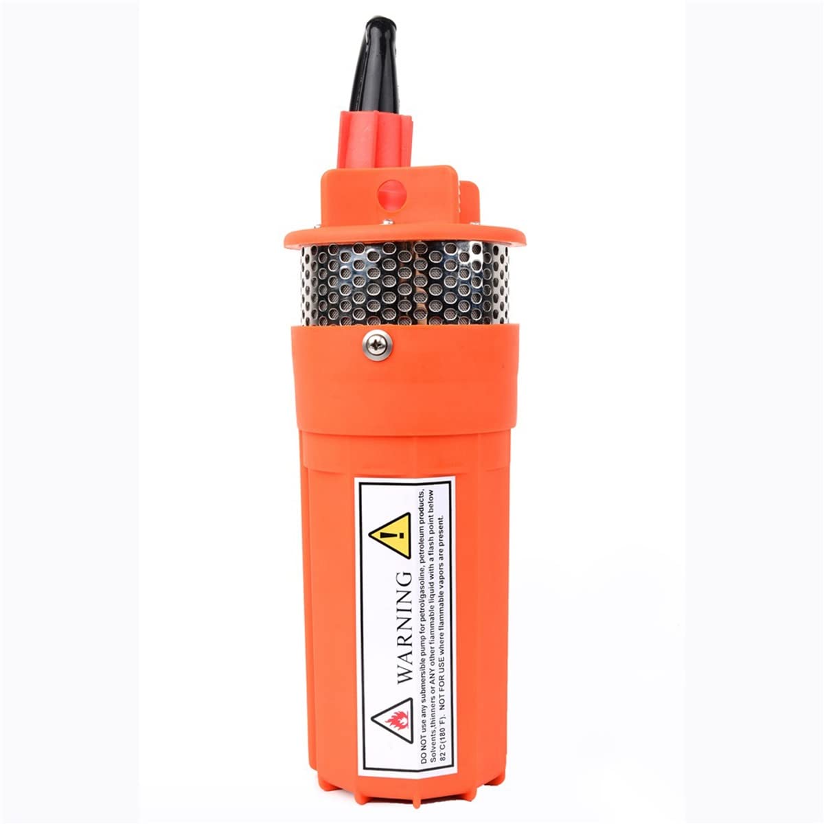 XuuSHA Hand Bilge Pump 12V Mini Solar Electric Water Pump 360LPH 70M High Pressure Garden Bilge Pump Automatic (Voltage : 12V Red)
