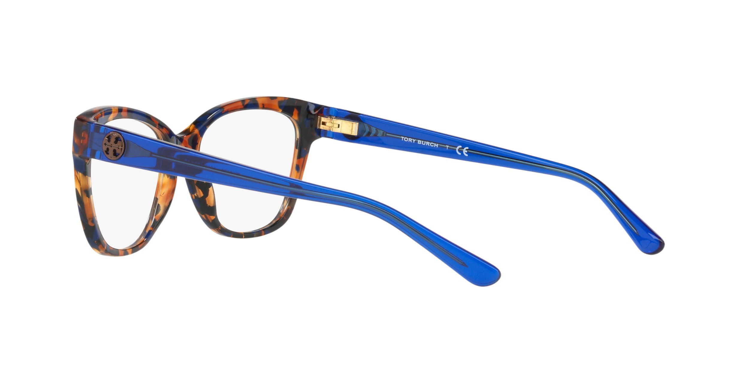 Tory Burch TY2079 Eyeglass Frames 1683-51 - Blue Flake Tort TY2079-1683-51