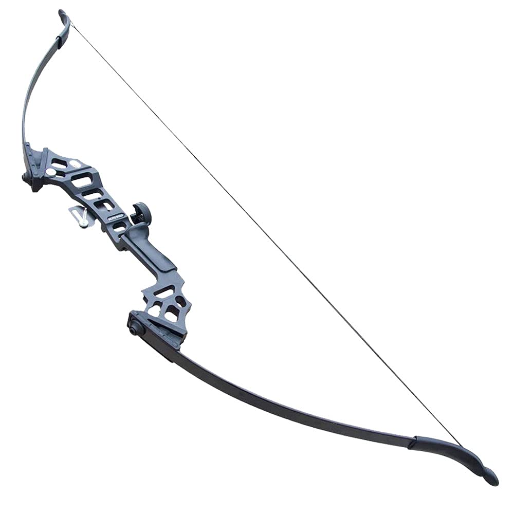 YoouDamy Takedown Recurve Bow and Arrows Set for Adults Metal Riser Longbow Kit Right Hand Straight Bow 51 inch Archery Bow for Beginner Hunting Shooting Practice 30 40 50lb (30lbs)