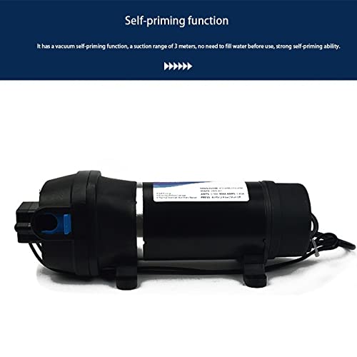 XuuSHA Hand Bilge Pump AC220V 110V Electric Vacuum Reciprocating Marine High Pressure Water Supply Pump FL-41/43 Bilge Pump Automatic (Voltage : 12V)