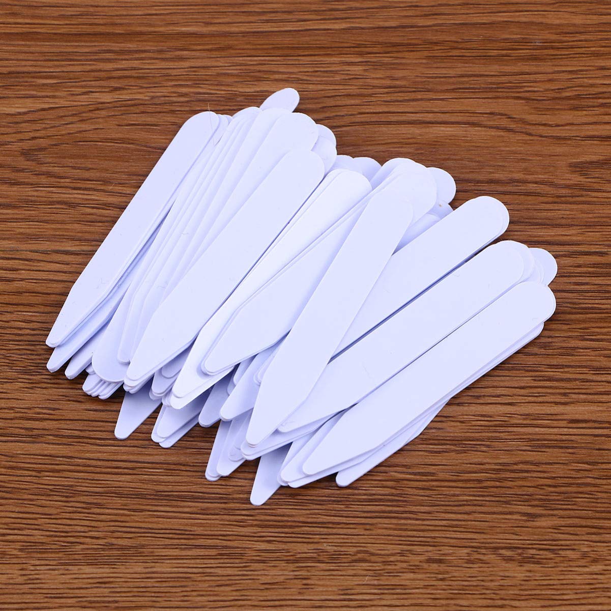 WINOMO 200pcs 3 Sizes Dress Collar Stays Collar Bones Dress Shirt Collar Support Collar Stiffeners Collar Inserts Collar Stay Holder for Shirt Dressing