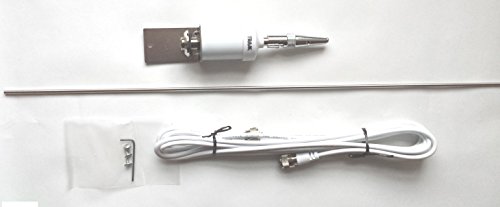 Tram 1602 Marine VHF Antenna 6 dBd SO239 Base with RG58 Coax Cable UHF/PL259 connectors