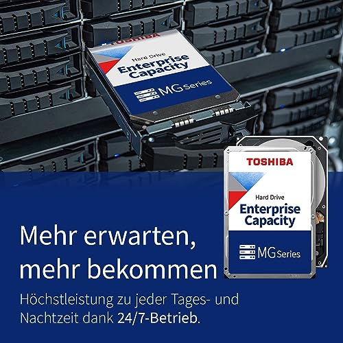 Toshiba 6TB Enterprise SATA Hard Drive - 7200 RPM, 128MB Cache, 6 Gb/s Transfer Rate for Business and Personal Use