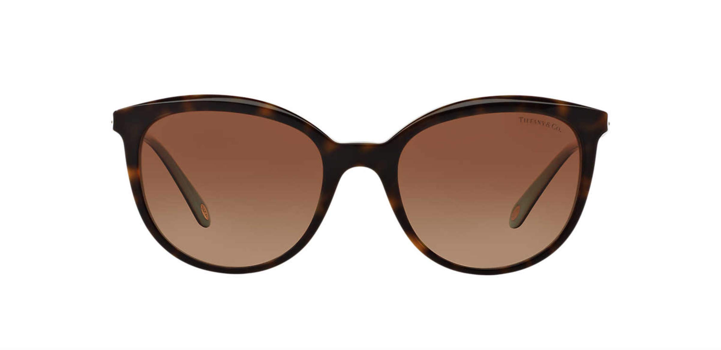 Tiffany TF4117B 81343B Havana/Blue TF4117B Cats Eyes Sunglasses Lens Category, Havana / Blue, 54mm