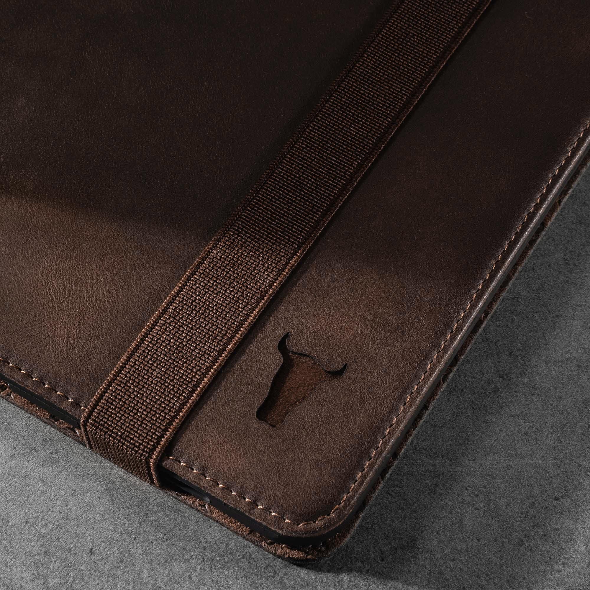 TORRO Case Compatible with iPad 10th Generation β Genuine Leather iPad 10th Gen 2022 Case with Stand Function and Wake/Sleep Function (Dark Brown)