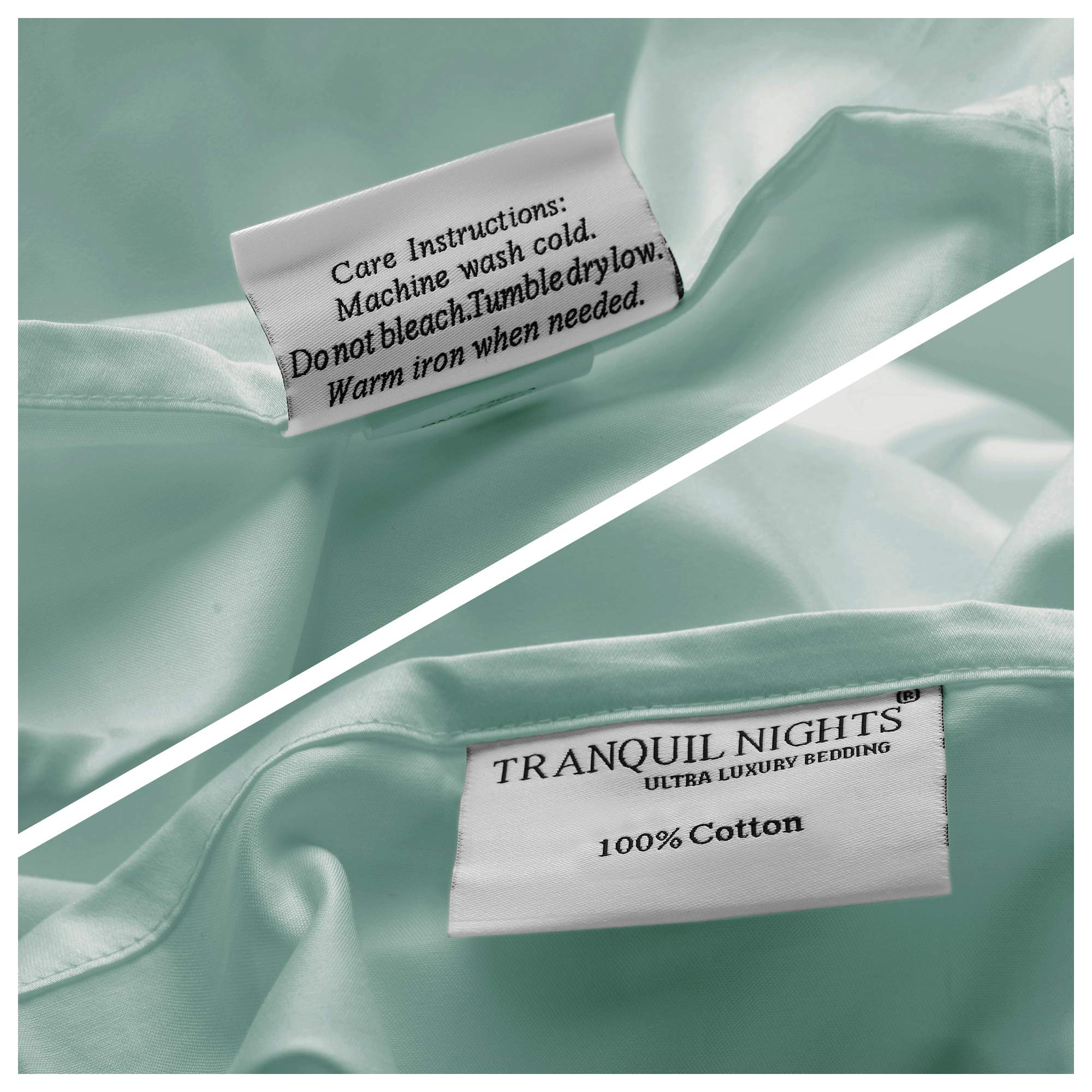 TRANQUIL NIGHTS - 600 Thread Count 100% Cotton Bed Sheet Set, 4-Piece Taupe Queen Size Sheets, Soft & Silky Sateen Weave Luxury Bedding, Deep Pocket Sheets to Fit Upto 17" Mattress