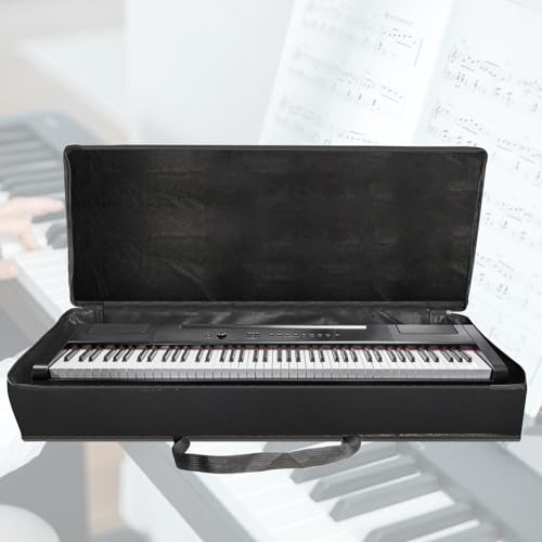 Tosnail 61-Note Keyboard Gig Bag, Soft Piano Case Padded with 6mm Cotton Piano Case with Handles - 39'' x 16" x 6''