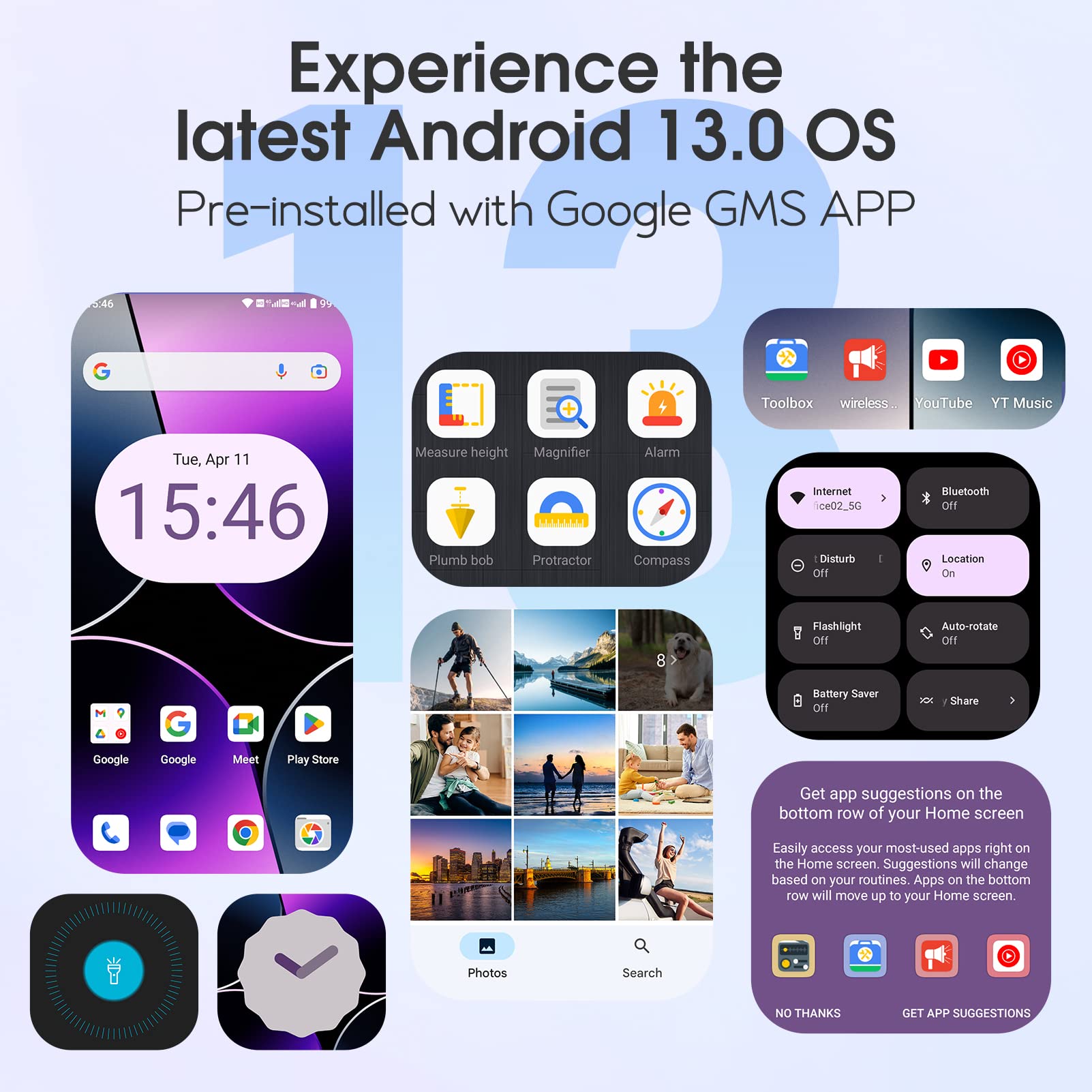Ulefone Update has NFC Note 16 Pro(16GB+256GB) Unlocked Cell Phones, Android 13 Smartphone, 50MP Main Camera, 6.52” Screen, 8-Core Processor, 4400mAh Battery, Dual 4G Unlocked Cell Phone-Purple