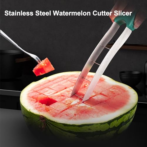Watermelon Slicer Fruit Cutter Windmill Kitchen Utensils Gadgets Stainless Steel