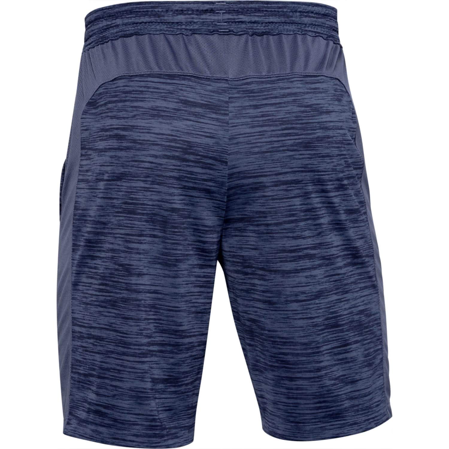 Under Armour Men's MK1 Twist Shorts, Blue Ink (497)/Mod Gray , Medium