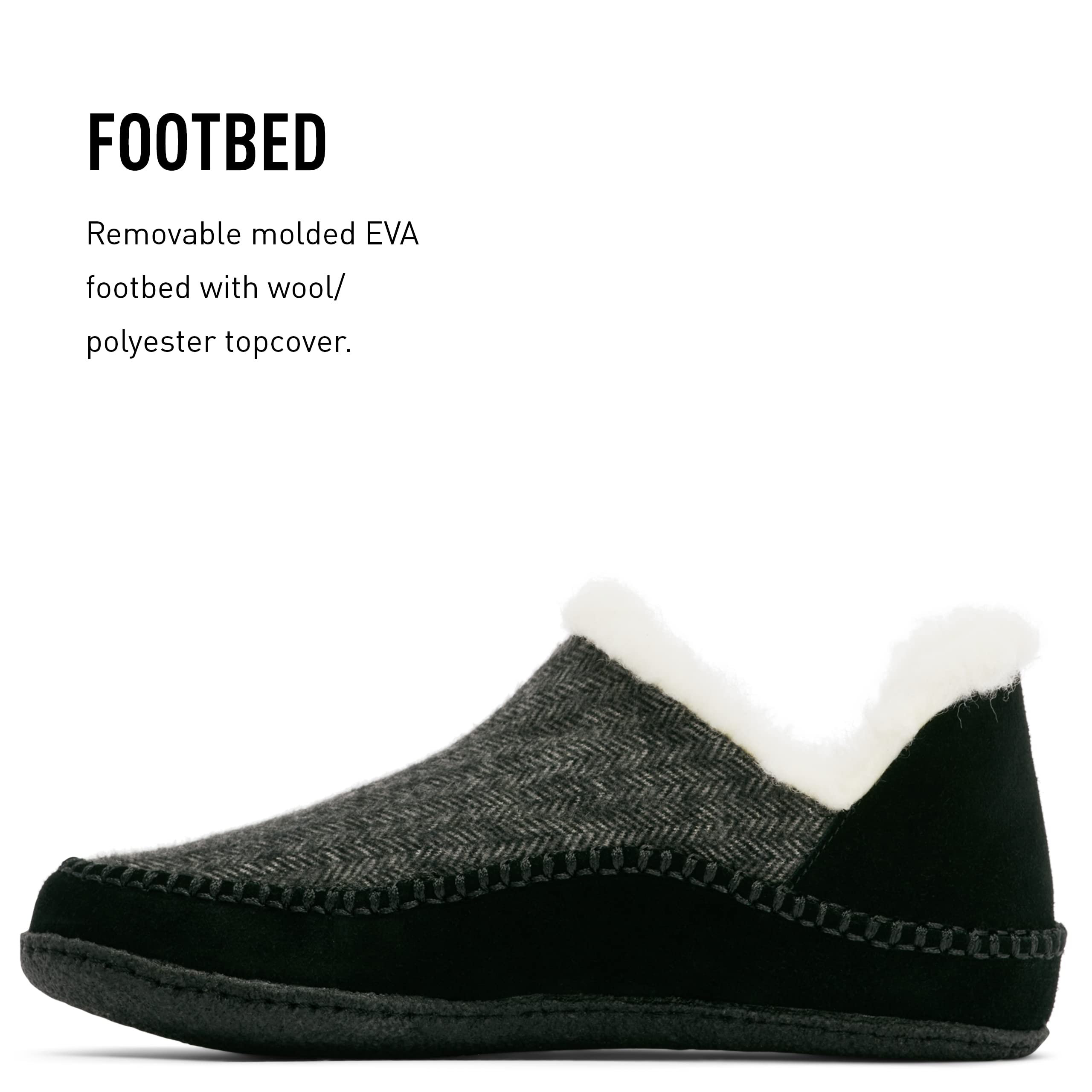 Sorel Men's Manawan II Slipper - Grill, Black - Size 11