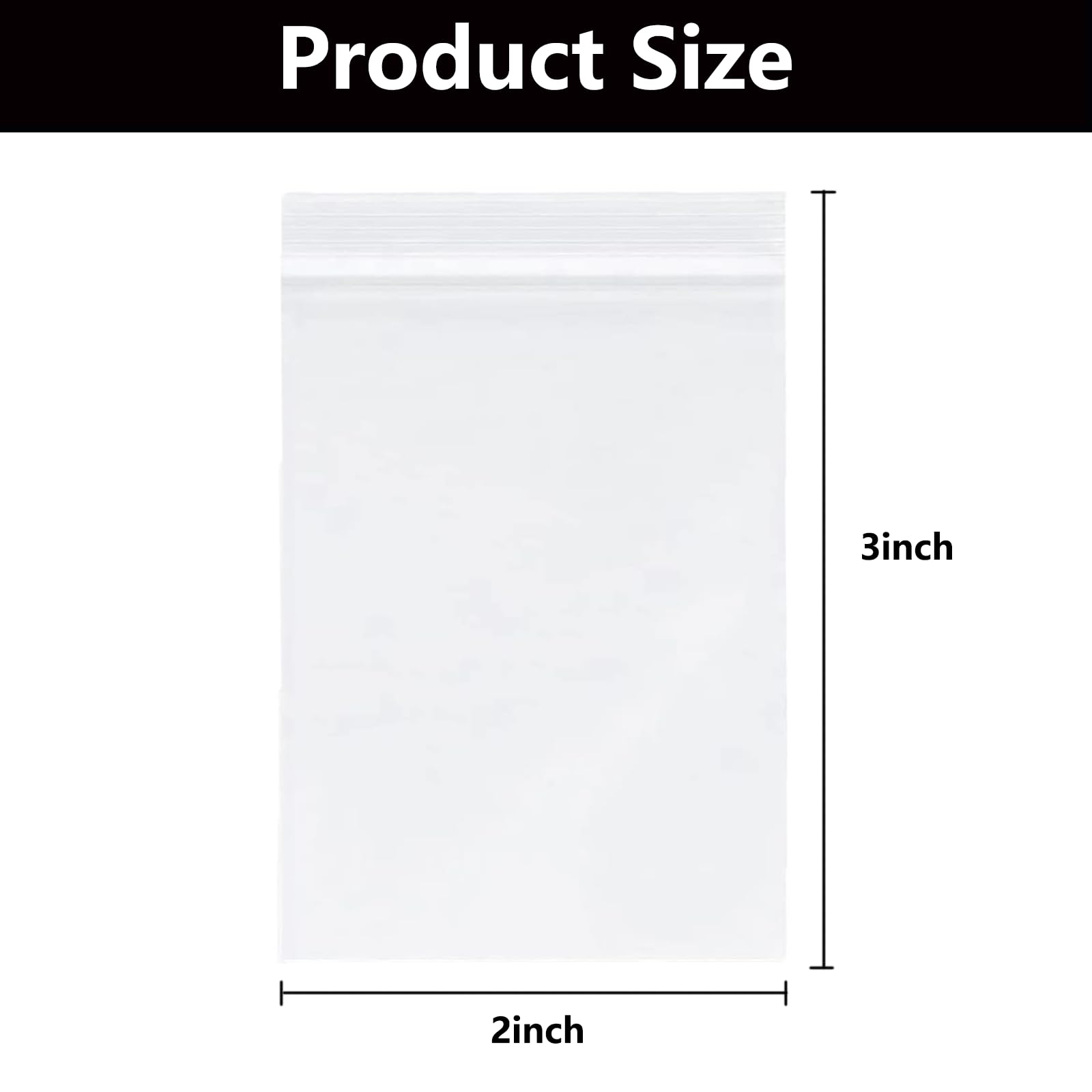 Small Plastic Bags - Small Ziplock Bag 100Pcs, 10.5''X 15'' Clear Plastic Jewelry Zip Bags, Reclosable Mini Zip Top Lock Small Baggies, Poly Baggies For Pills, Meds, Dime, Travel, Storage, Packaging