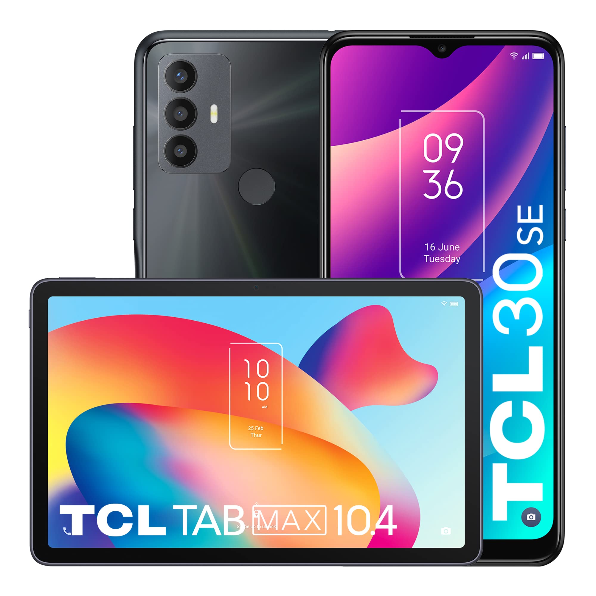 TCL 10.36 inch Android Tablet 6GB + 256GB 30SE 4GB + 128GB