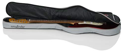 Wayfinder Supply Co. Lightweight Electric Guitar Gig Bag (WF-GB-ELEC),Grey