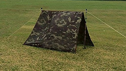Ultimate Arms Gear Waterproof Rip Stop German Flectarn Military G.I. Style Poncho Tent Shelter