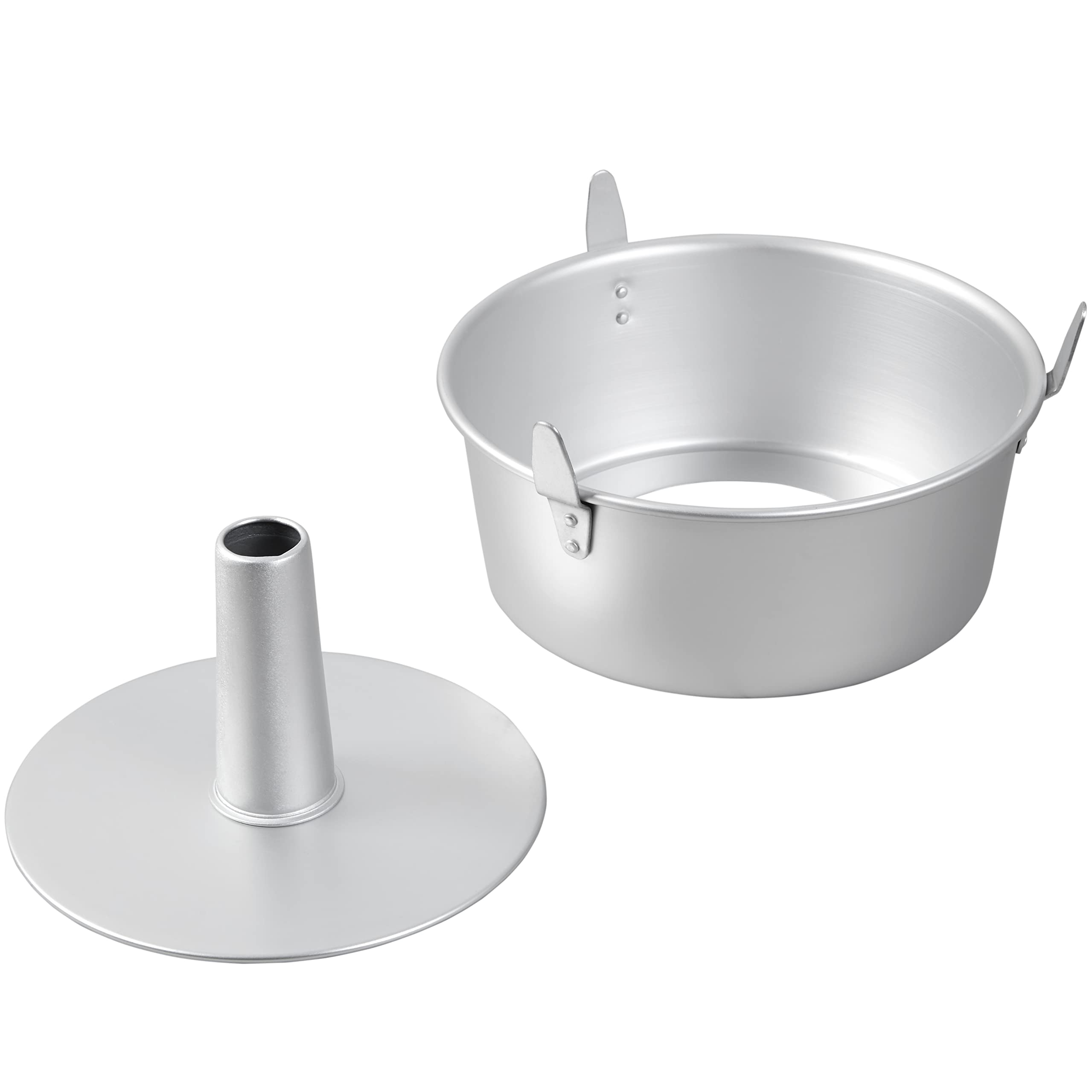 Wilton Angel Food Tube Cake Pan with Removable Inner Core, Durable Aluminum, 10-Inch