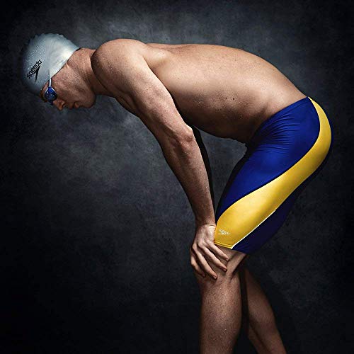 Speedo Launch Splice Endurance+ Jammer Male Black/Orange 22