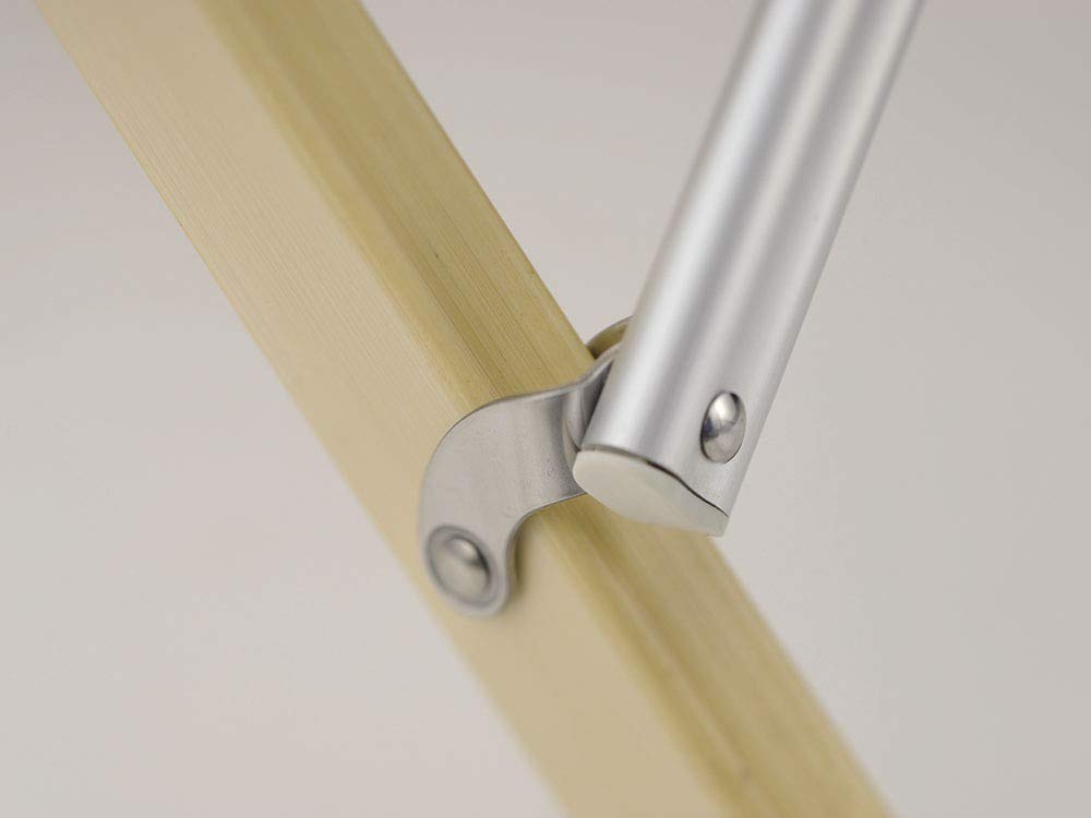 Snow Peak Take! Bamboo Chair Long, Sturdy Washable Canvas, Laminated Bamboo and Aluminum Framework, LV-086