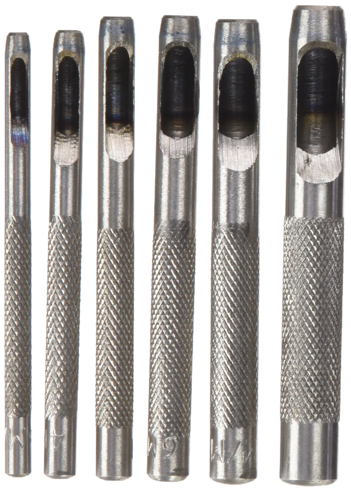 Silverline 667372 Hollow Punch Set, 6-Piece