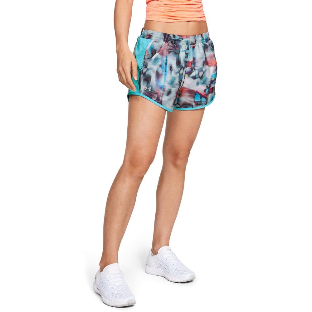 Under Armour UA Fly-by Printed MD White