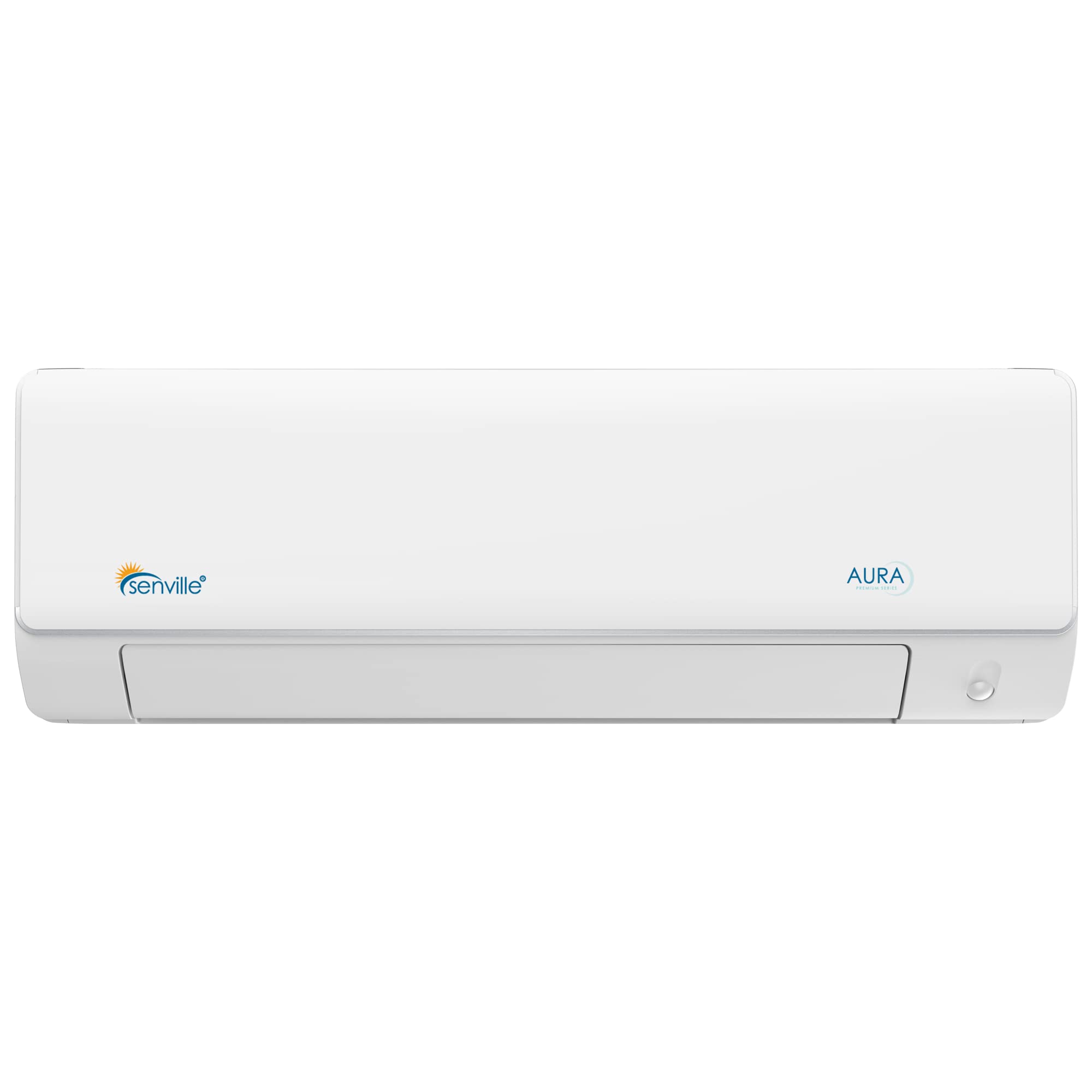 Senville SENA-30HF/D Dual Zone Mini Split Air Conditioner Heat Pump, 28000 BTU, Works with Alexa, White