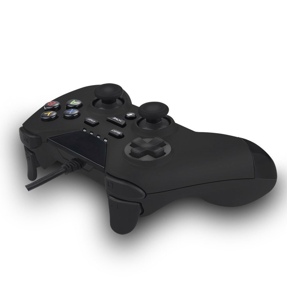 USB Wired Gaming PC Controller for Computer Laptop (Windows 10/8.1/8/ 7 / XP) / PS3 Plasytation 3 / Android Devices / PC360 / Steam Game TV Box Game with Dual Turbo Vibration by IHK