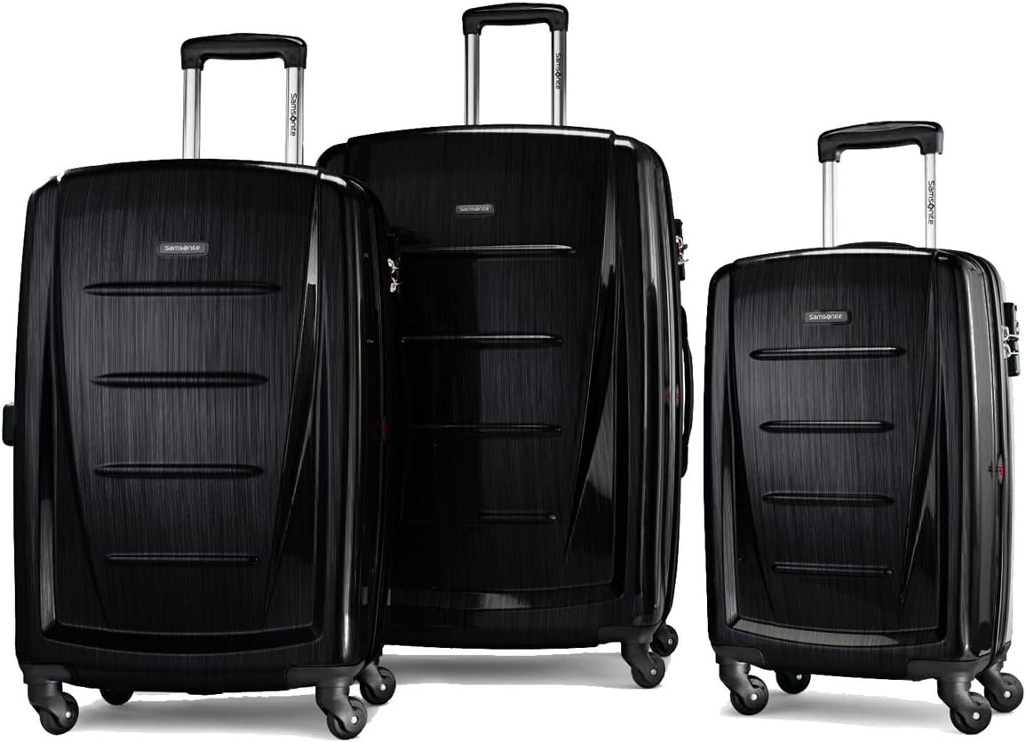 Winfield 2 Fashion 3 Piece Spinner Nesting Set (3 pc Set Brushed Black)