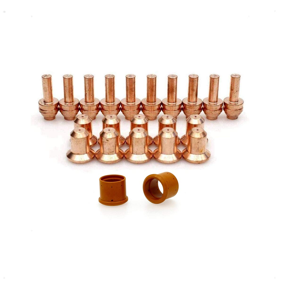 WeldingStop 176655 Electrode 176656 Tip 202809 Swirl Ring fit for Miller Spectrum 375 X-treme Plasma Cutter ICE-25C ICE-27C Torch PKG-22