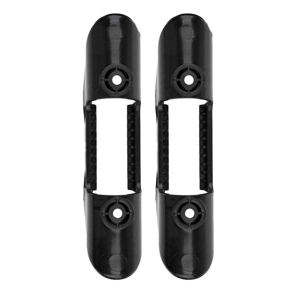 YiMusic 2 Pieces Universal Marine Kayak Paddle Clip Holder Keeper Suit for Kayak Canoe Boat Mount Accessories