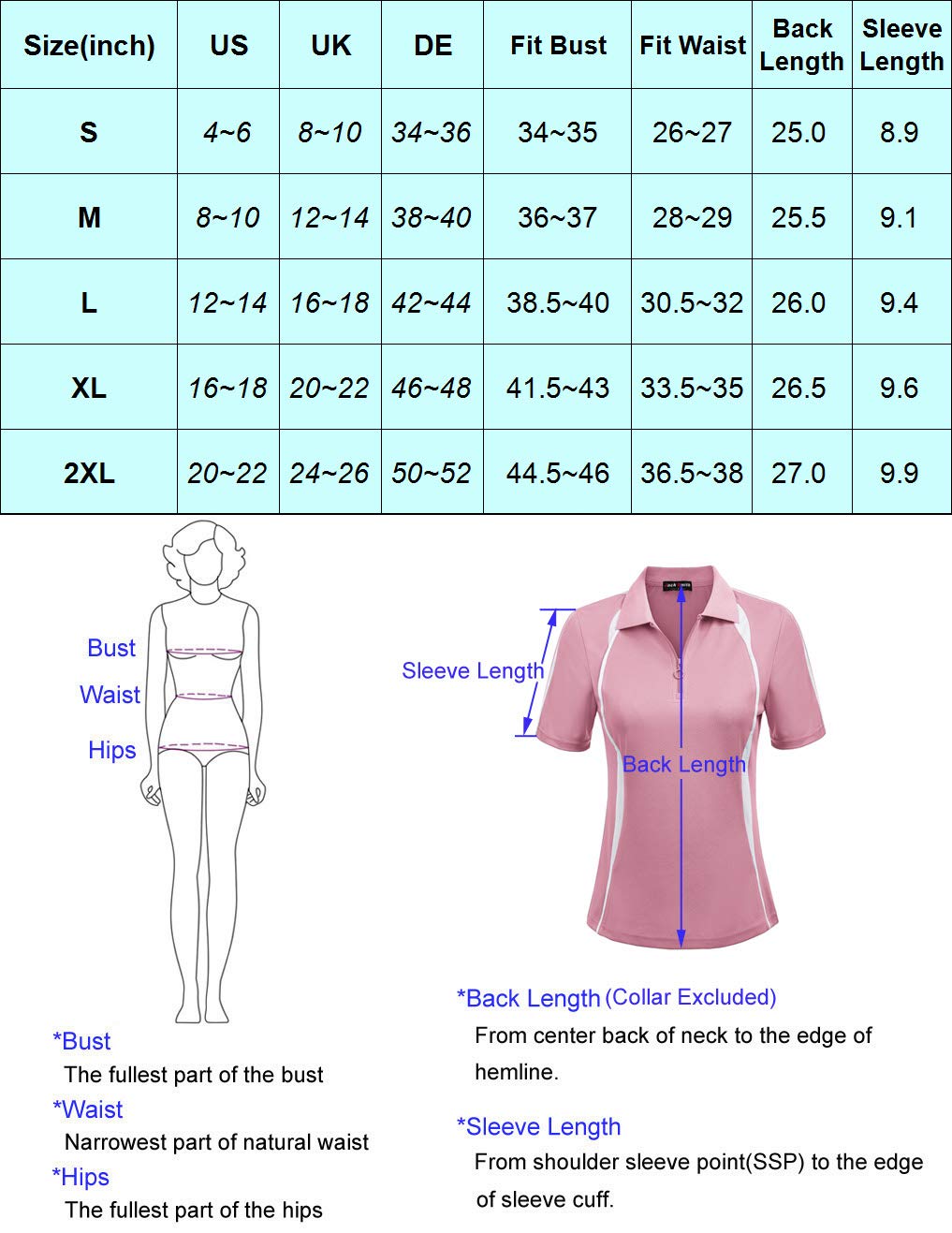 Women's Moisture Wicking Short Sleeve Competitor Polo Shirt(S,Red #23)