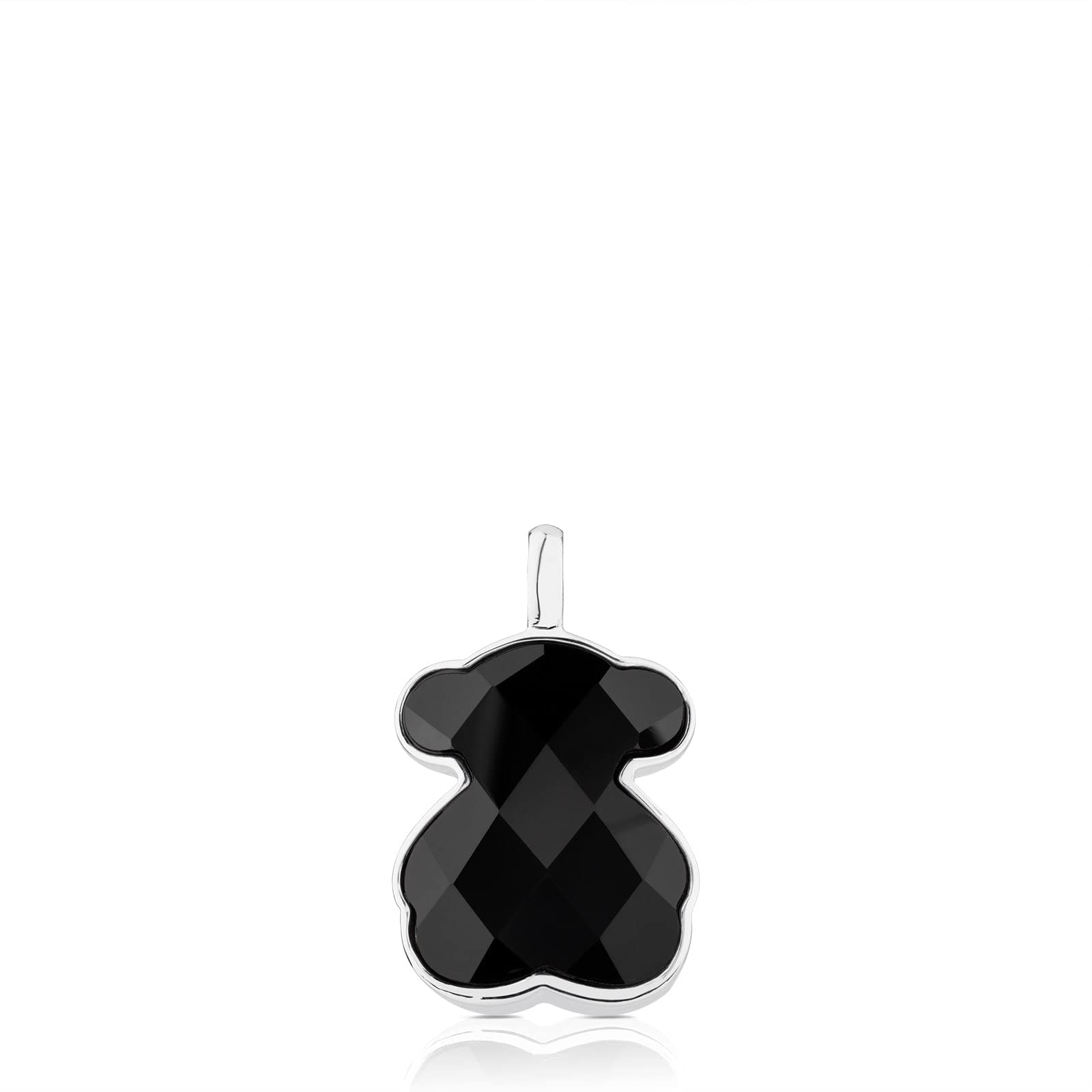 TOUS Color Pendant in Sterling Silver and Onyx.
