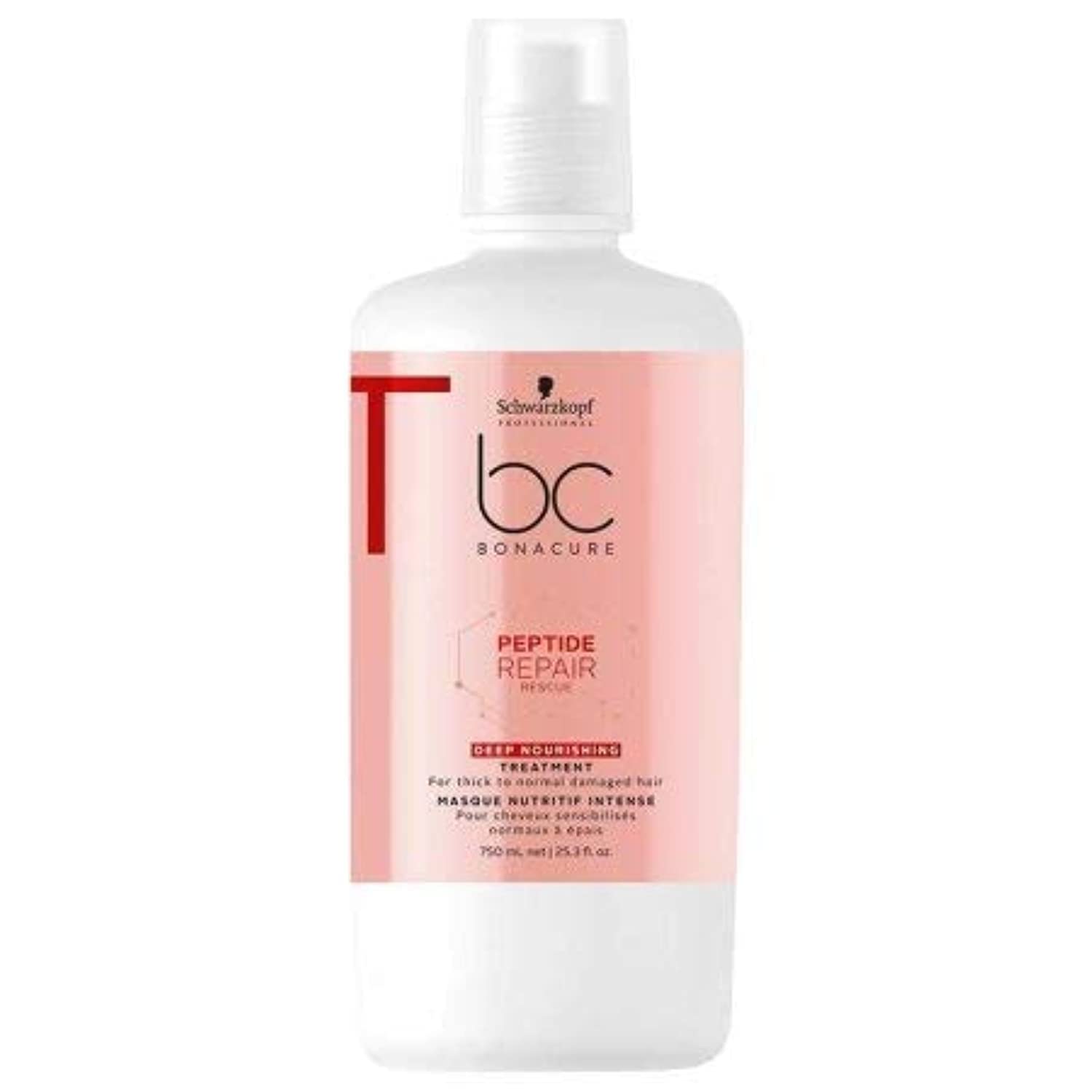 Schwarzkopf BC Peptide Rescue Deep Nourishing Treatment, 750 ml