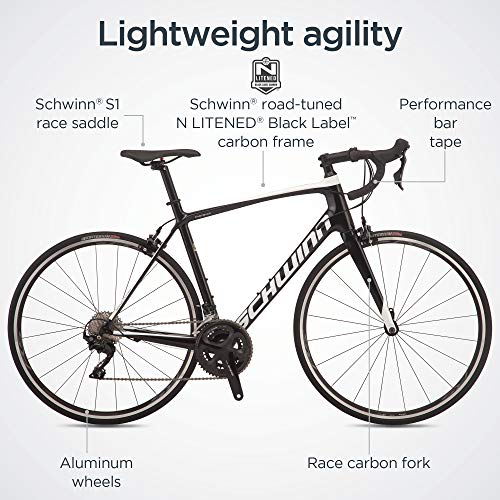 Schwinn Fastback Carbon Road Bike, Fastback Carbon 105, 51cm/Medium Frame