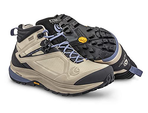 Topo Athletic Women's Trail Running Trailventure WP Hiking Boots, Sand/Lilac, Size 11