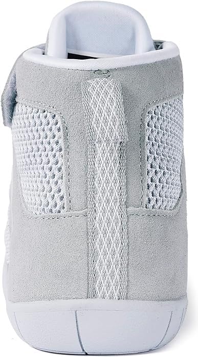 Women Wrestling Shoes Boxing Shoes Fitness Sneakers Zero Drop Sole Light Grey