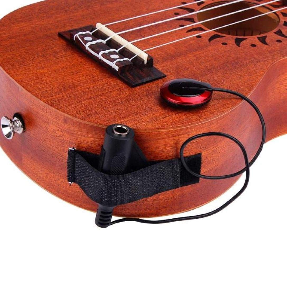 traderplus 2Pcs Piezo Contact Microphone Pickup for Guitar Violin Banjo Mandolin Ukulele