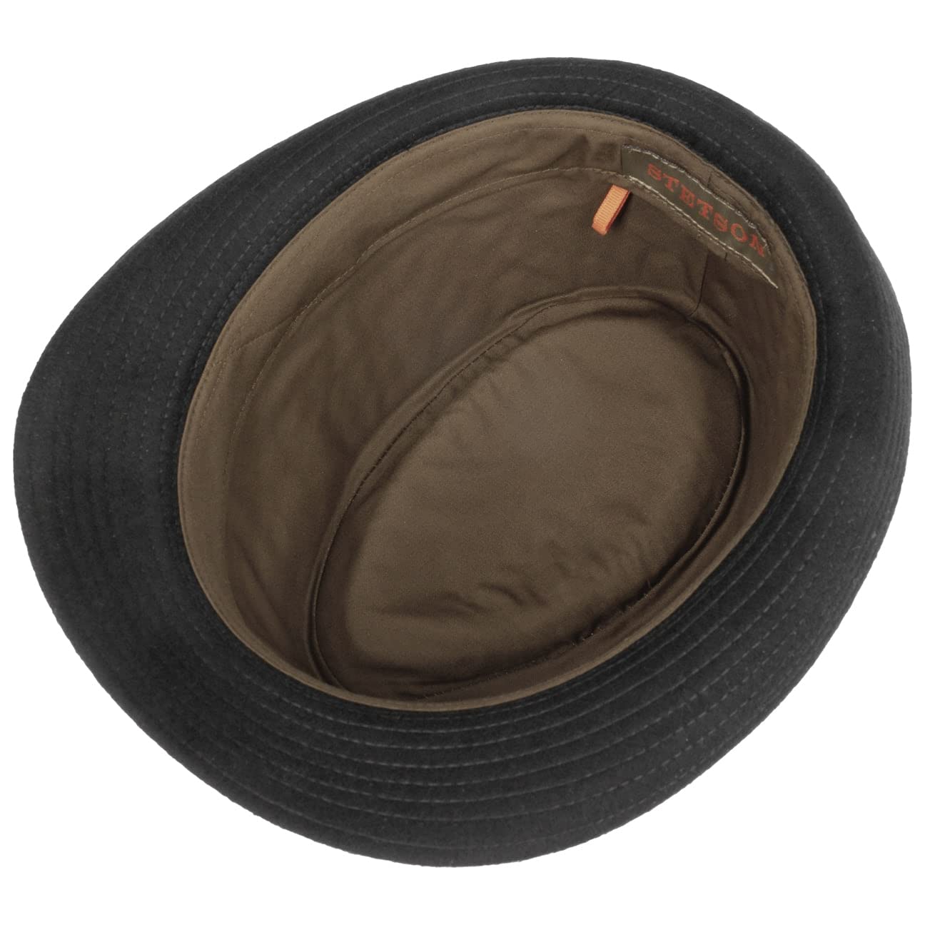 Stetson Benavides Trilby Wool Hat Women/Men Black 7 1/4