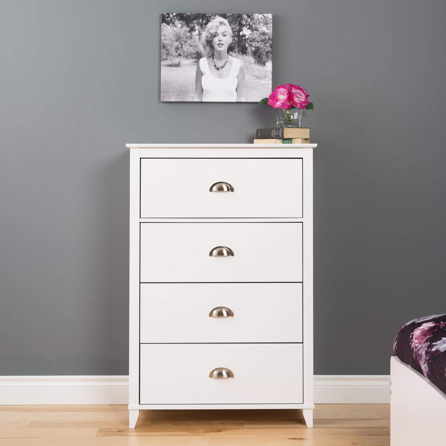 Prepac Yaletown 4-Drawer Chest, Espresso
