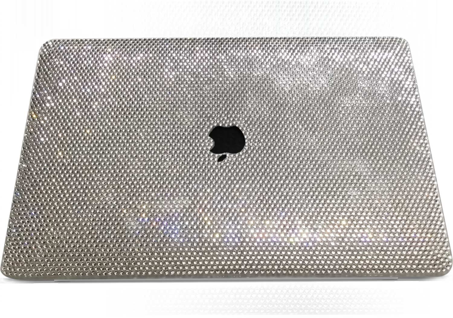 Teazgopx Bling Rhinestone Case Compatible with MacBook Air 15 inch 2024 2023 Release M3/A3114 M2/A2941 Chip with Liquid Retina Display Touch ID,Glitter Sparkle Diamond Fashion Luxury Shiny Shell