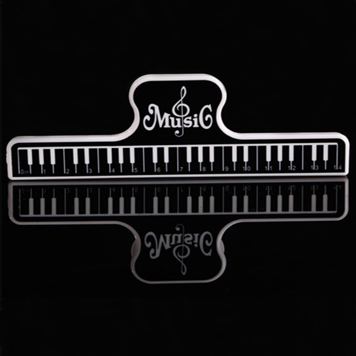 WOGOD Music Book Clip Music Page Holder - Book Page Holde L Size (Blue)