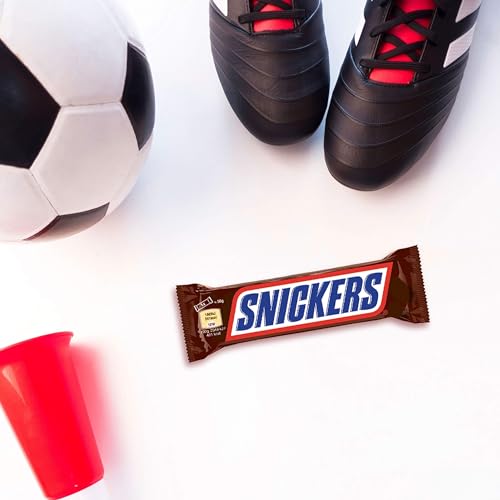 Snickers Bar with Caramel and Roasted Peanuts Chocolate Covered, 24 bars x50g (1200g)