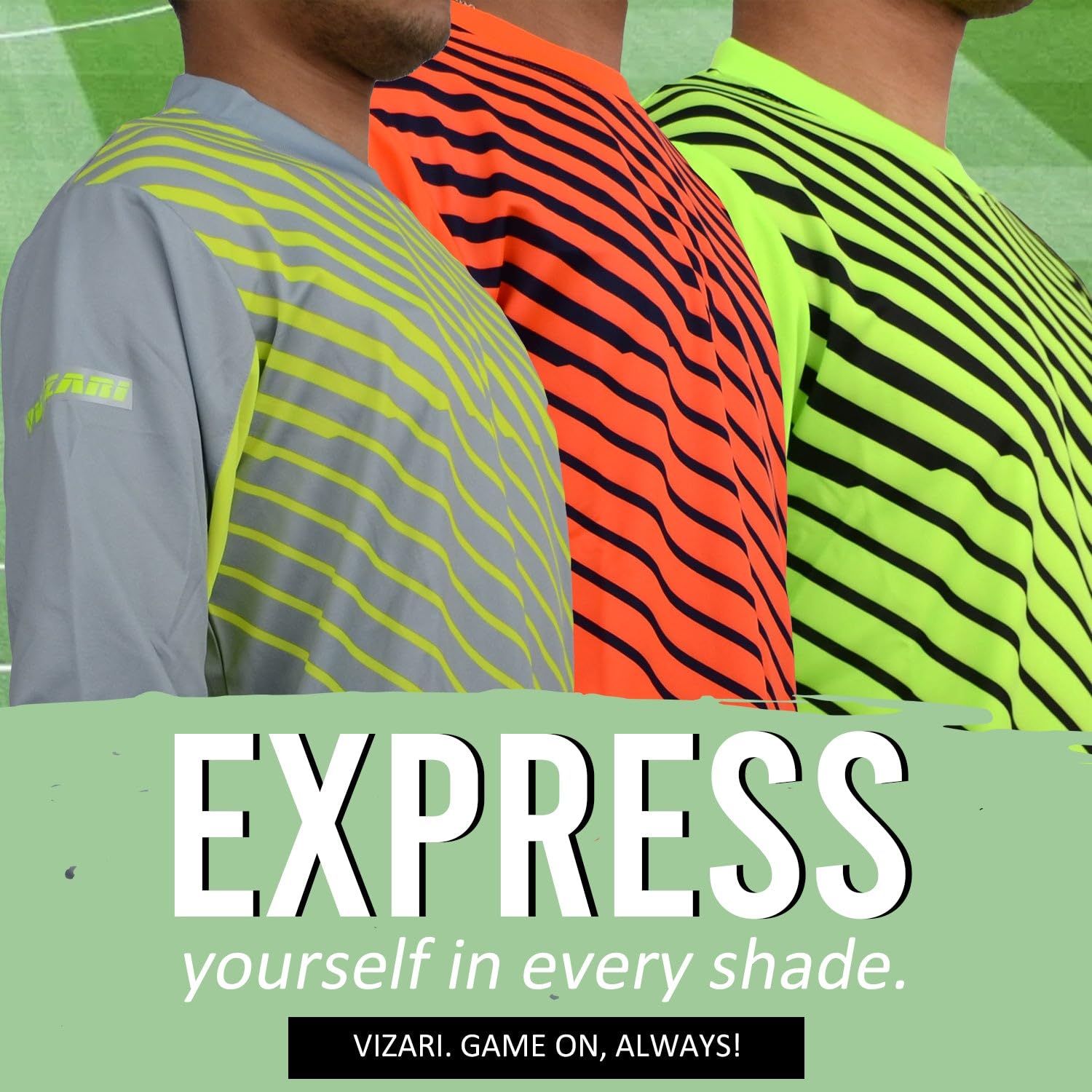 Vizari Arroyo Youth Soccer Goalkeeper Jersey for Youths | Shock Absorbing Long Sleeve Goalie Jersey (US, Alpha, Large, Regular, Green/Black)